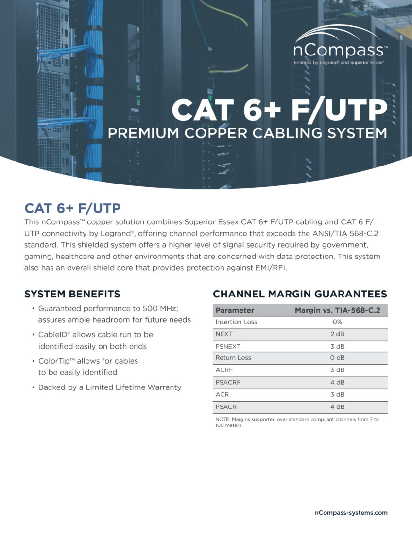 Copper Cabling Systems - nCompass Systems